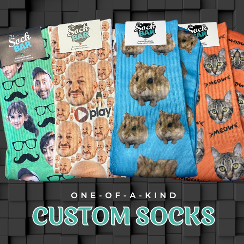 Unleash Your Creativity with Custom Socks – Sock Bar