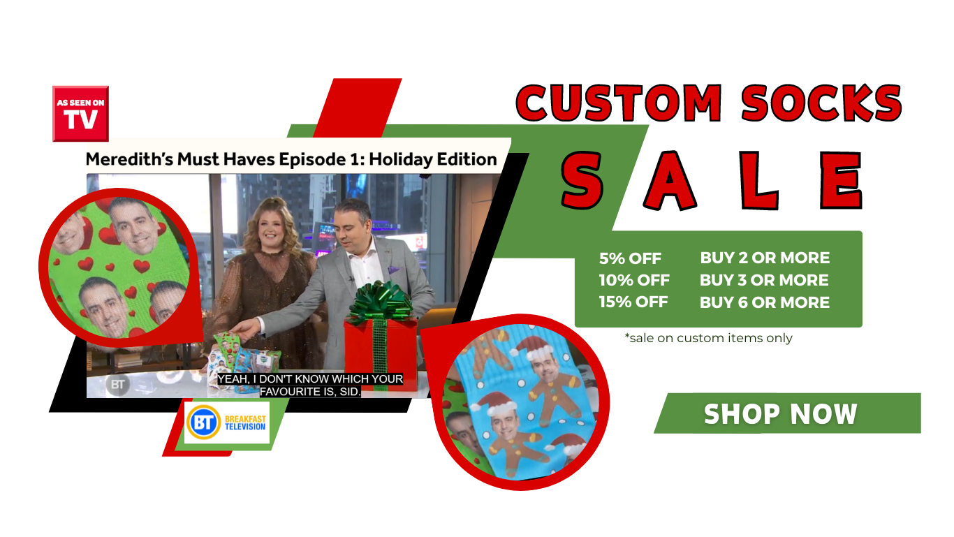 The Sock Bar, Socks for Canadians, Custom Socks, Novelty Socks