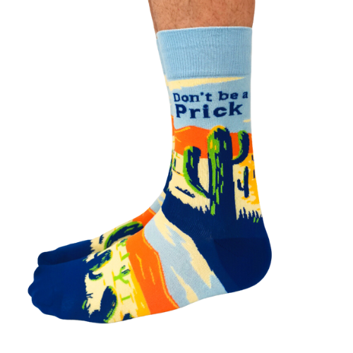 Prickly (For Him)Crew Socks - Gift Idea – Sock Bar