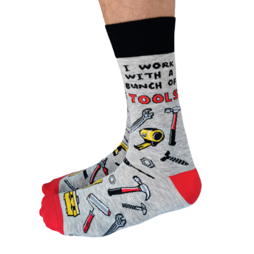 Tool Time Men's Socks - Gift Idea – Sock Bar