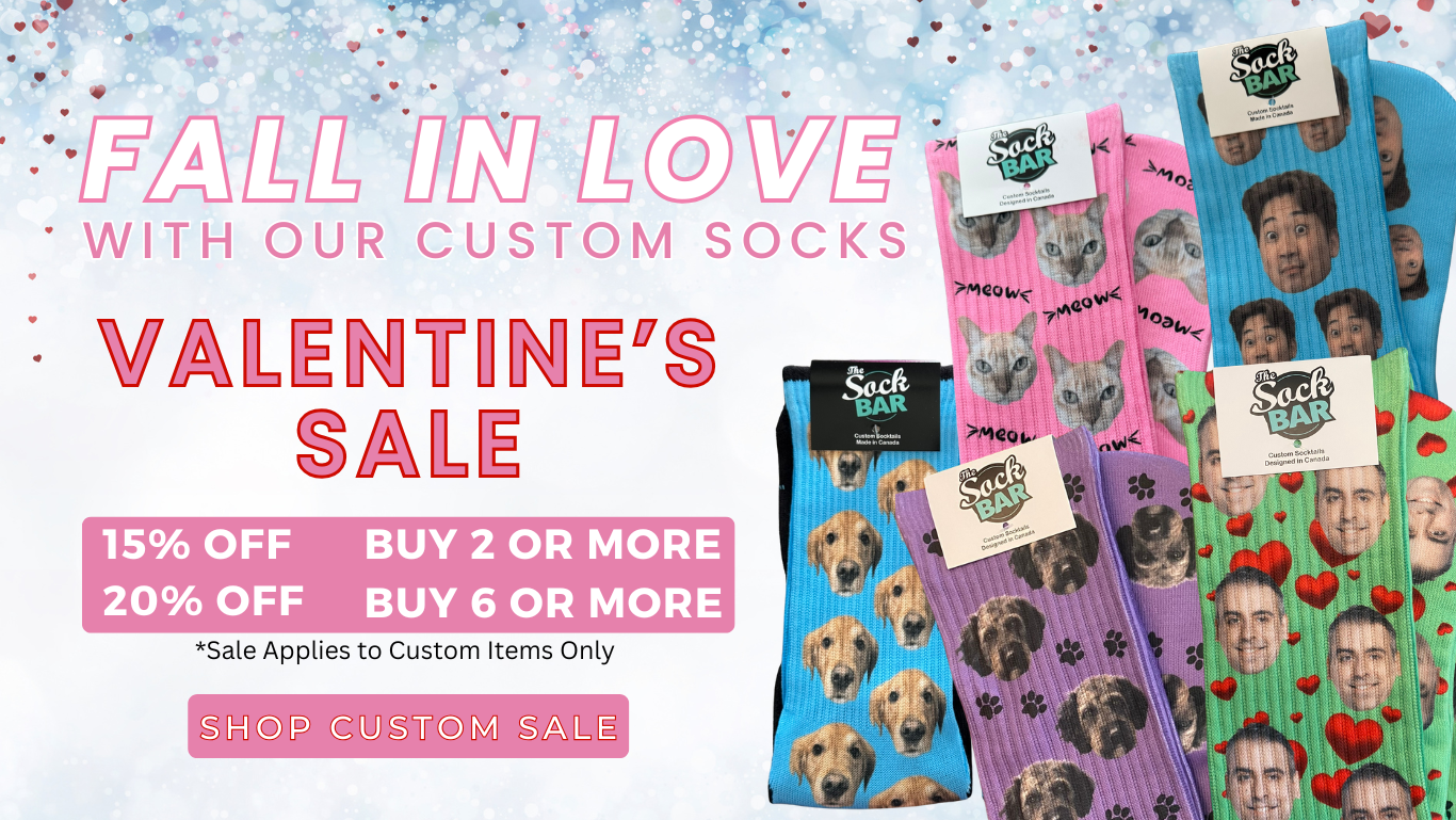 The Sock Bar, Socks for Canadians, Custom Socks, Novelty Socks