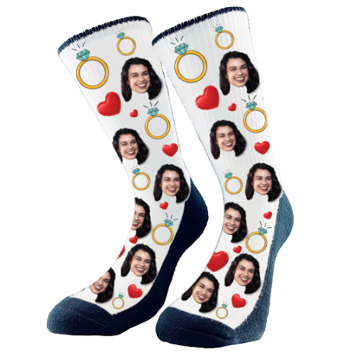 Custom wedding socks 60 photos - Astyledwedding.com